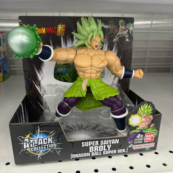 Drangon Ball | Toys | Dragon Ball Super Super Saiyan Broly Attack ...